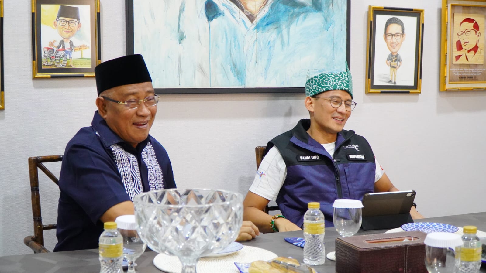 Walikota Ali Ibrahim Minta Menparekraf Tetapkan Kota Tidore Jadi Kspn